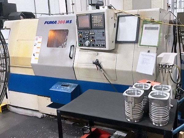 Used DOOSAN PUMA 300 MSC CNC Lathe #11881